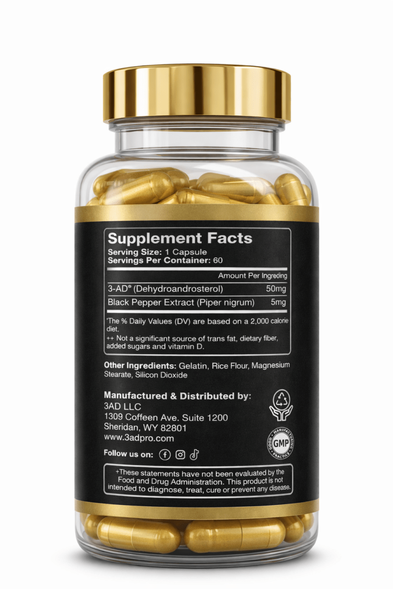 3AD-Black Series – 3-AD® Prohormone